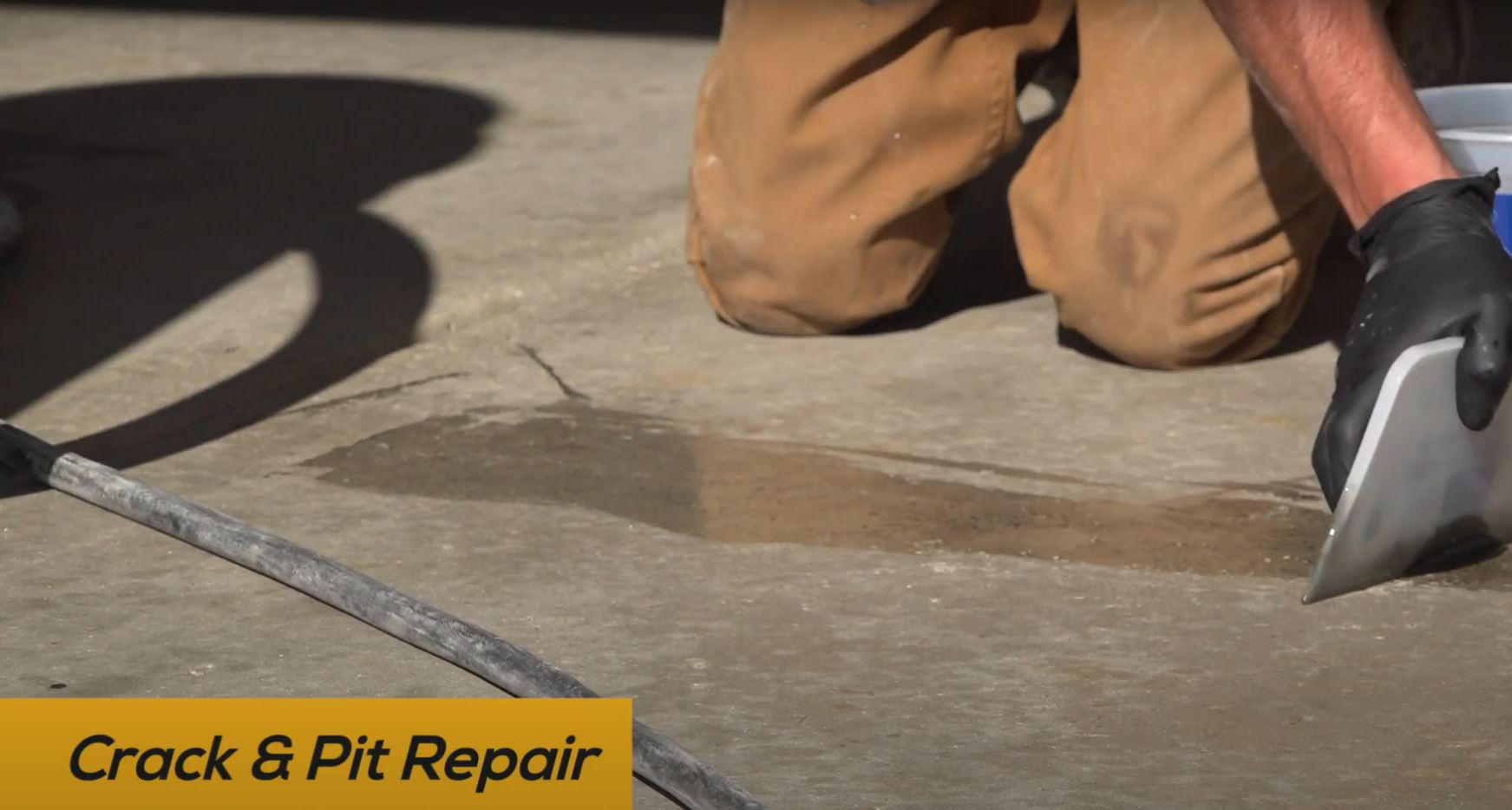 Crack & Pit Repair - Attleboro