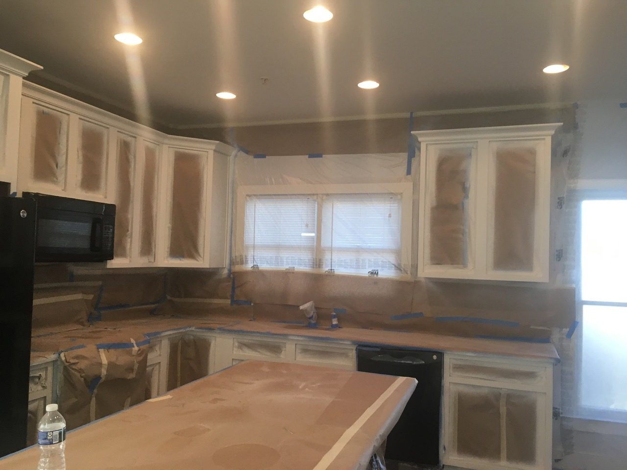Cabinet Painting Process – White Cabinets