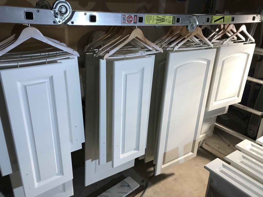 Cabinet Painting Process – White Cabinets