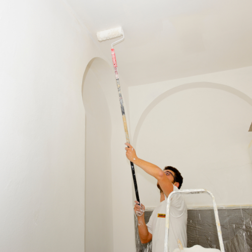 Applying interior paint | CertaPro Painters South Shore & Boston