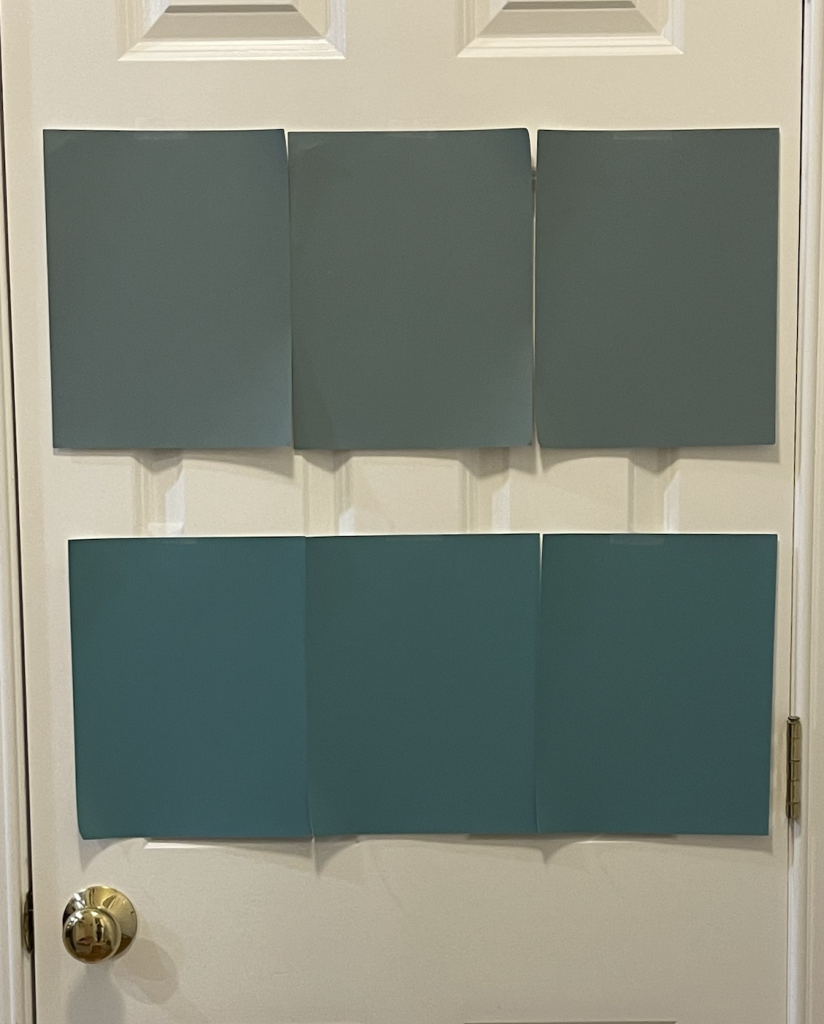 How to sample paint colors. - CertaPro South Shore