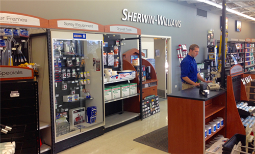 Sherwin Williams Retail Store Repaint - CertaPro Painters of Castle ...