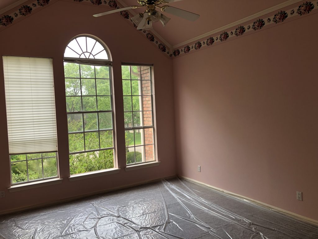 Interior Stripes Drywall Painting - CertaPro Painters of Denton