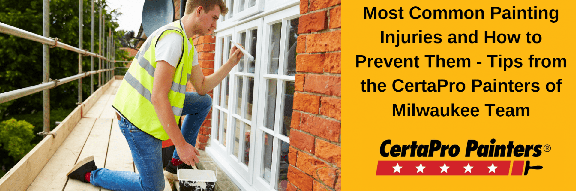 Most Common Painting Injuries and How to Prevent Them - Milwaukee
