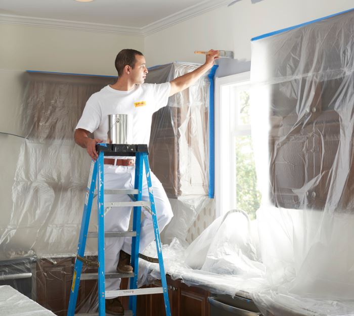 How to Paint High Ceilings and Walls | CertaPro Painters Santa Monica